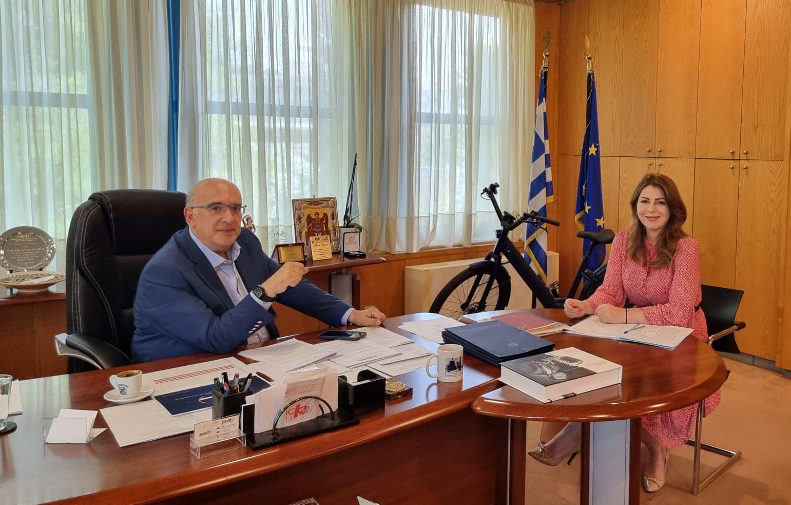 Με επίκεντρο τα Σιδηροδρομικά Δρομολόγια της ΤΡΑΙΝΟΣΕ, η Κ. Παπακώστα ...
