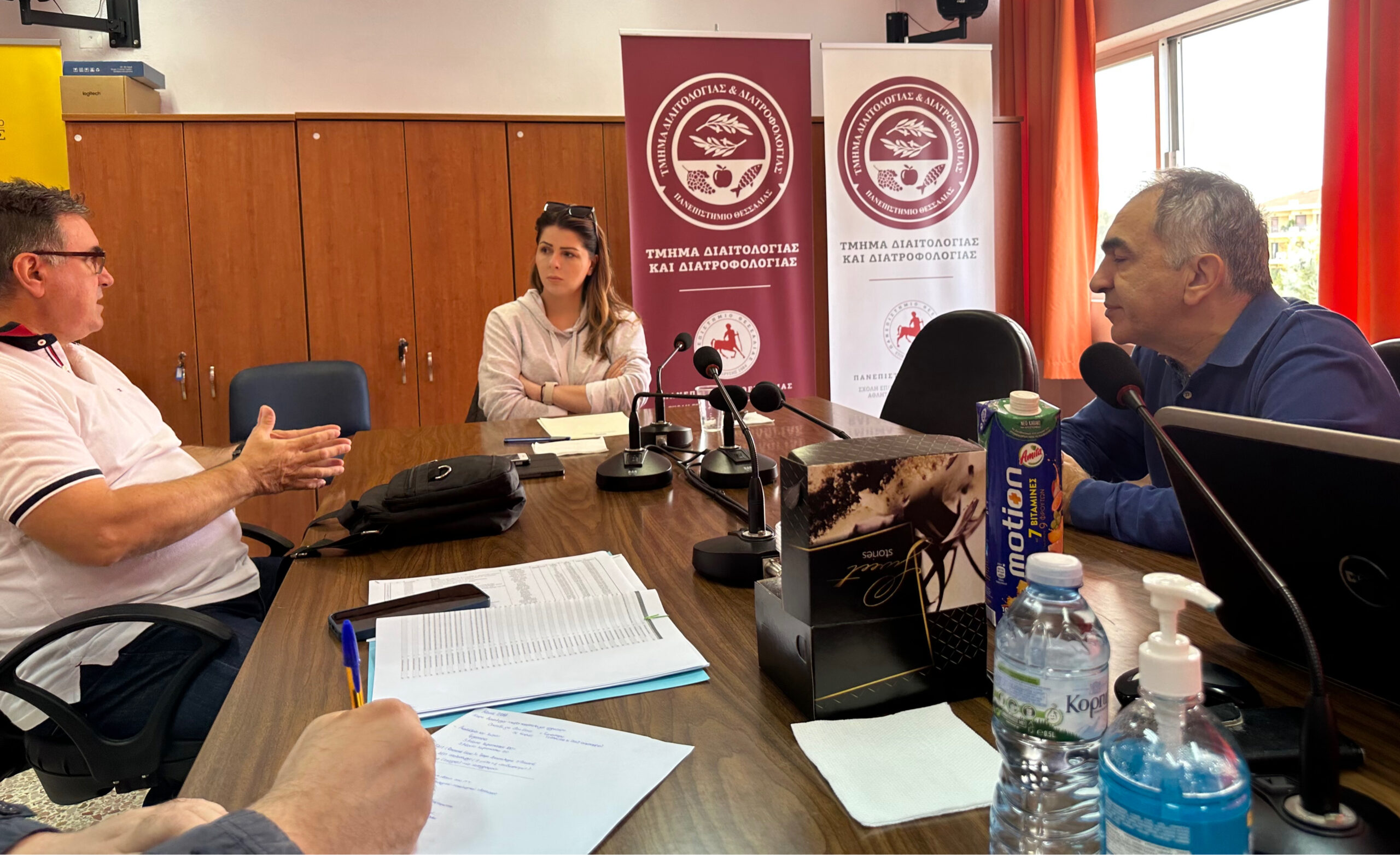 Με τη Διοίκηση του ΤΕΦΑΑ σε συνάντηση εργασίας η Κατερίνα Παπακώστα ...