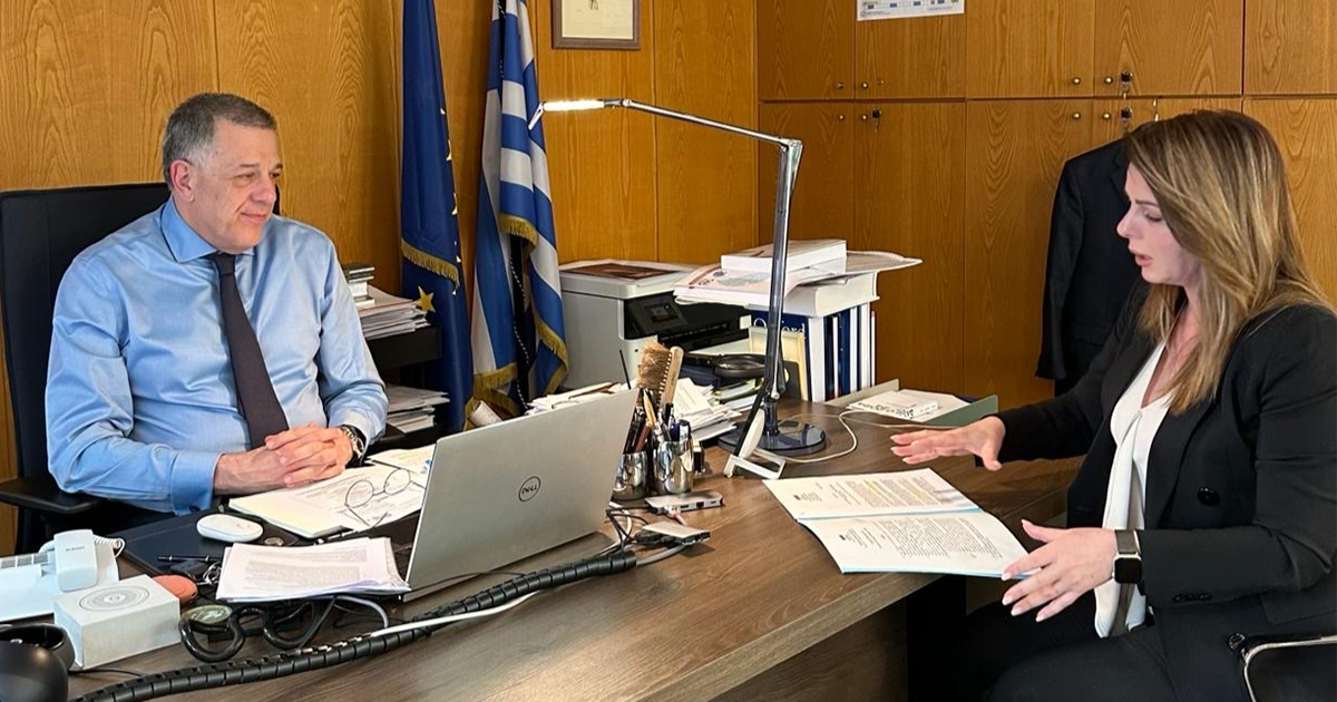 Ξανά στον Υφυπουργό Υποδομών κ. Ταχιάο η Κατερίνα Παπακώστα για την ...